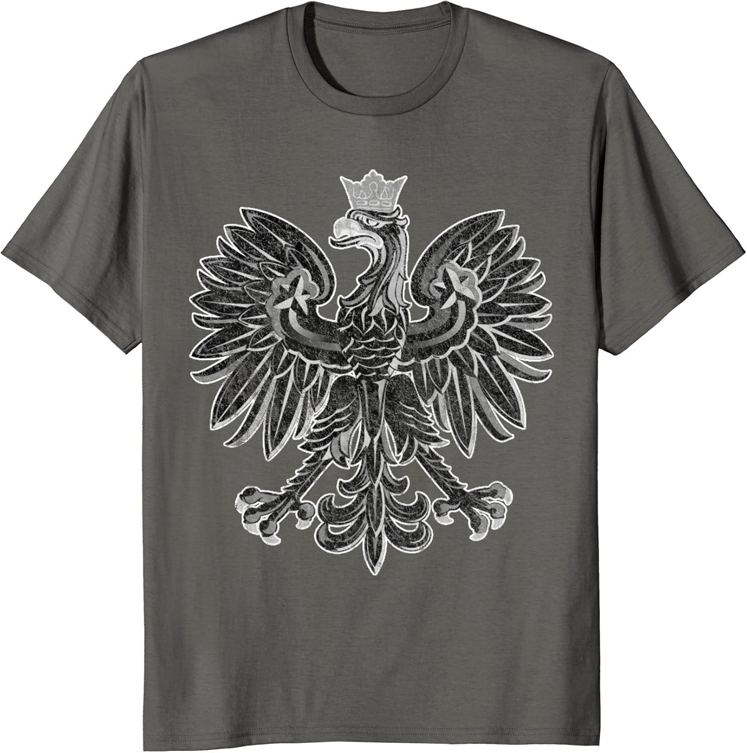 Amazon.com: Polish Eagle T Shirt Vintage Style Polska Poland Pride Tee ...