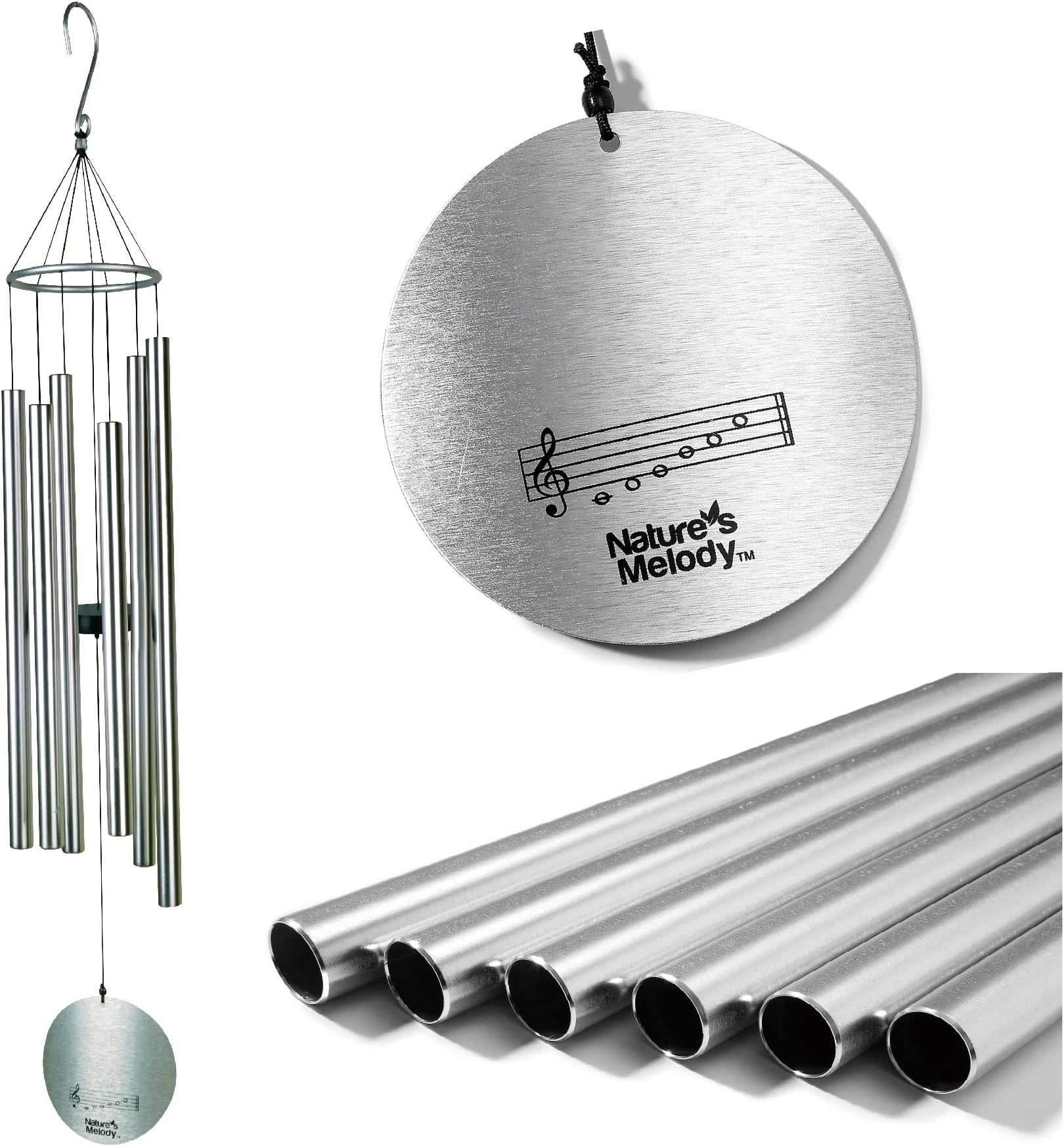 Nature's Melody - Aureole Tunes Wind Chime, Approx. 42 inches/approx ...