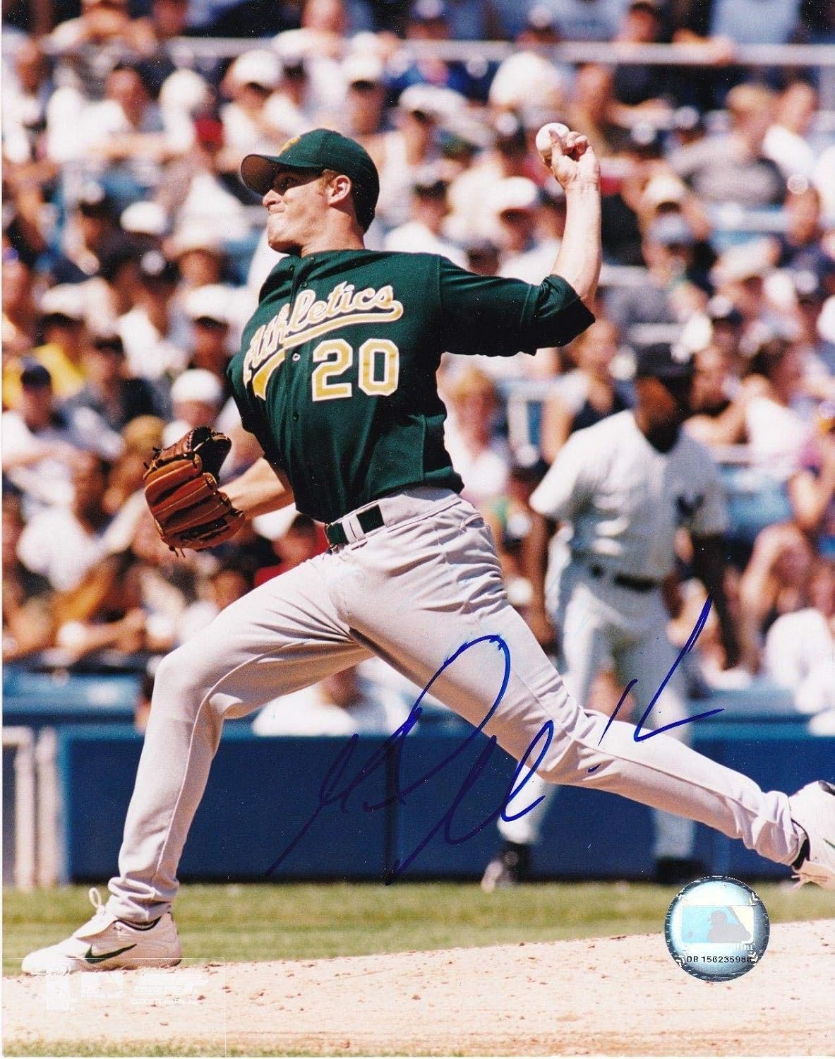 MARK MULDER OAKLAND A'S ACTION SIGNED 8x10 - Autographed MLB Photos at ...