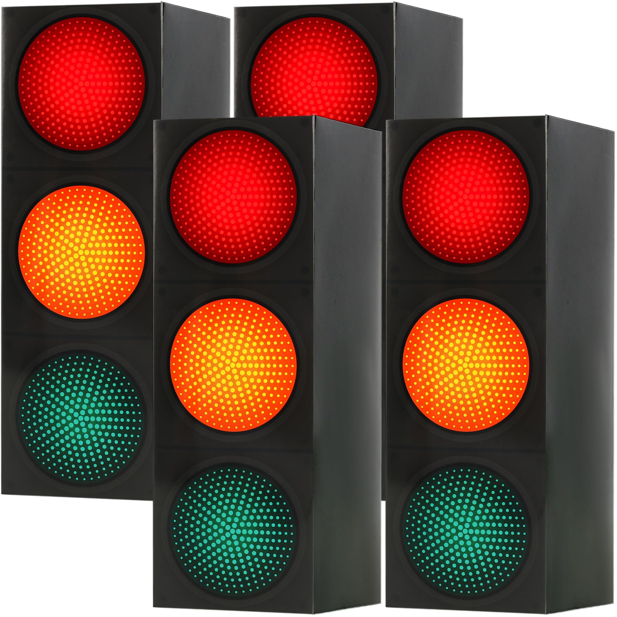 Amazon.com: Fahacop 4 Pcs Traffic Light Favor Boxes Traffic Light ...