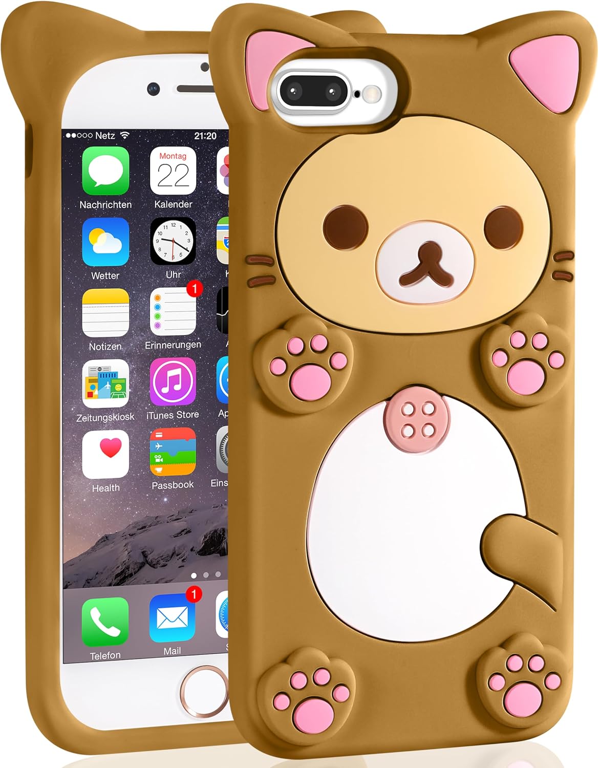Amazon.com: STSNano Kawaii for iPhone 8 Plus/7 Plus/6S Plus/6 Plus Case ...