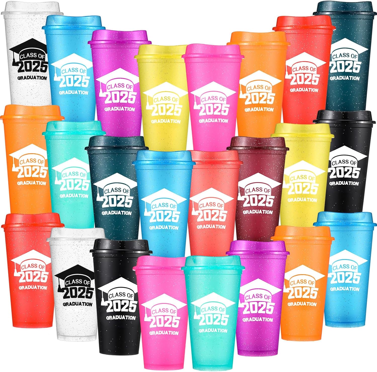Amazon.com | Pickmesh 24 Pack Graduation Gifts 2025 Graduation Plastic ...