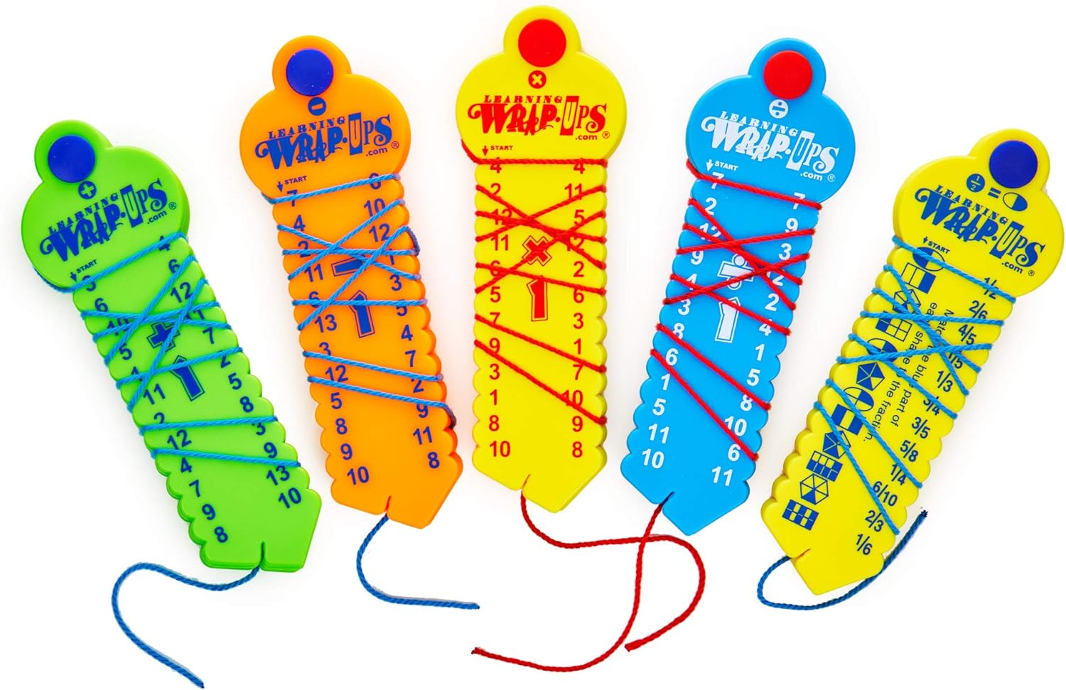 Amazon.com: LEARNING WRAP-UPS SELF-CORRECTING Math Intro Key Kit with ...