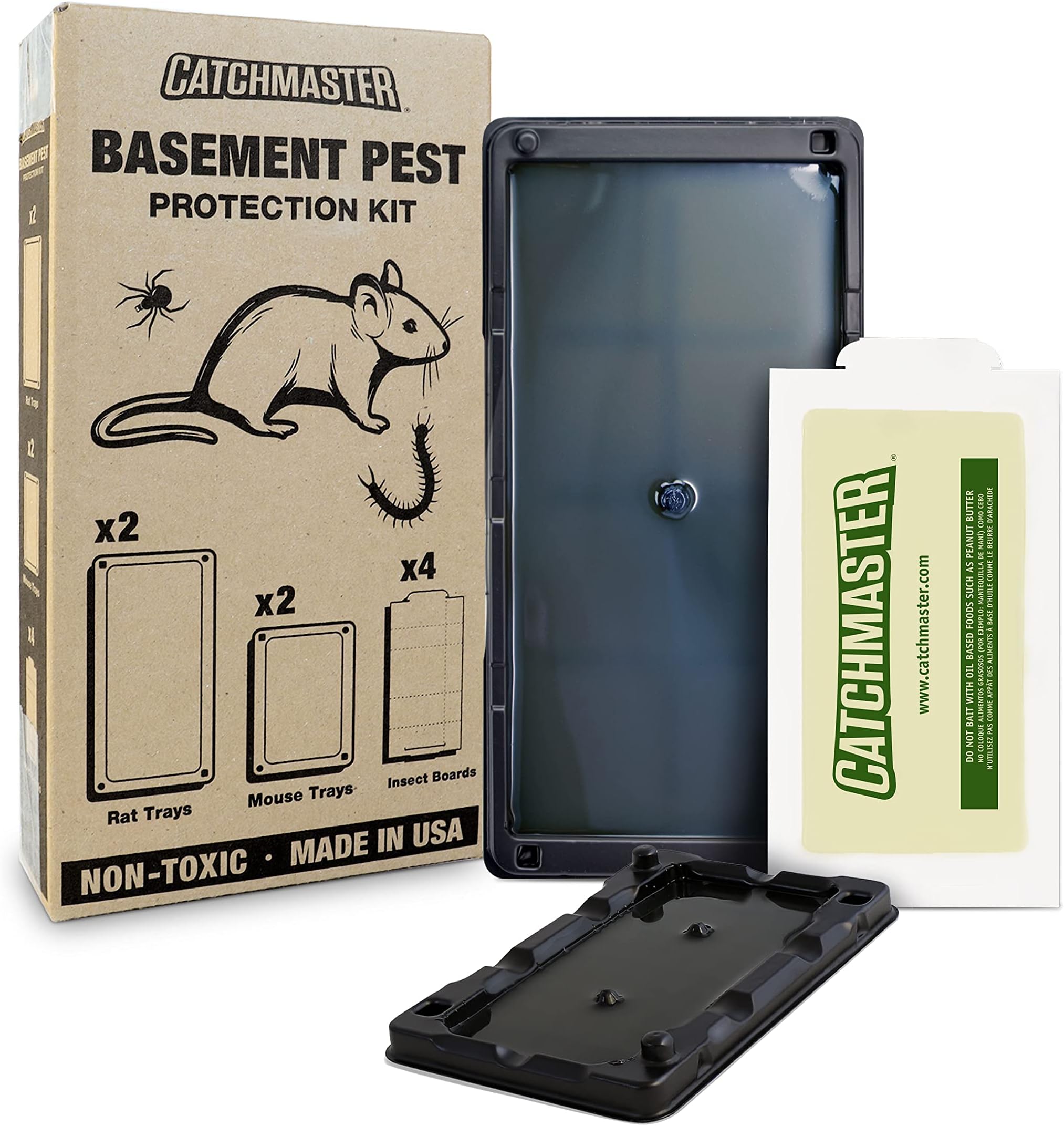 Amazon.com : Mouse Glue Trap, Extra Large Rat Glue Traps, New Version ...