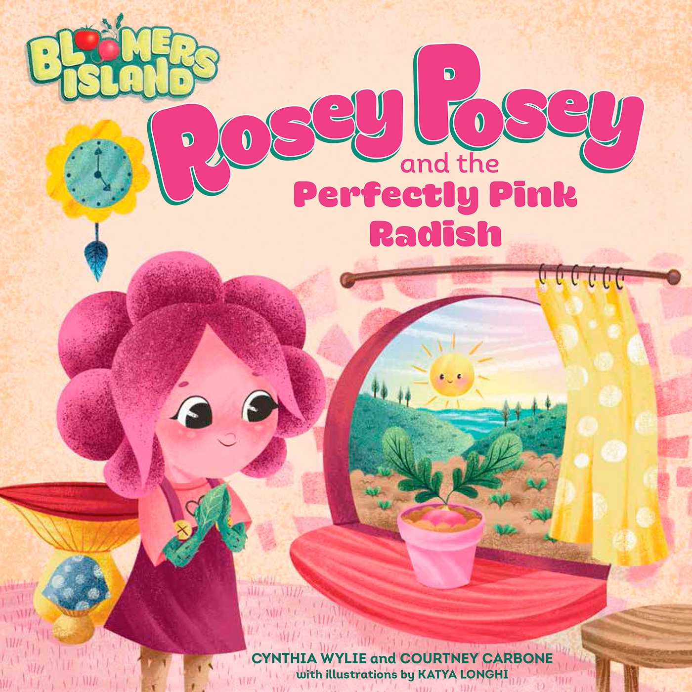 Rosey Posey and the Perfectly Pink Radish: Bloomers Island Garden of ...