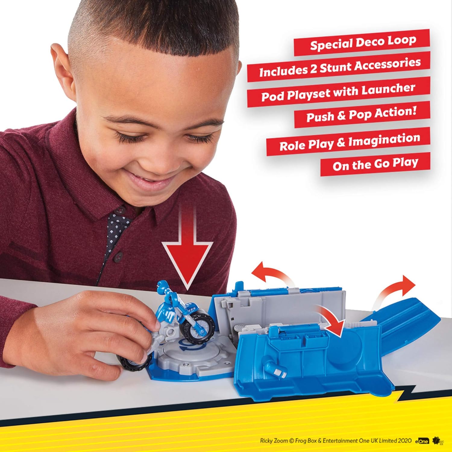 Ricky Zoom T20032 Loop Pop & Go Playset – TopToy