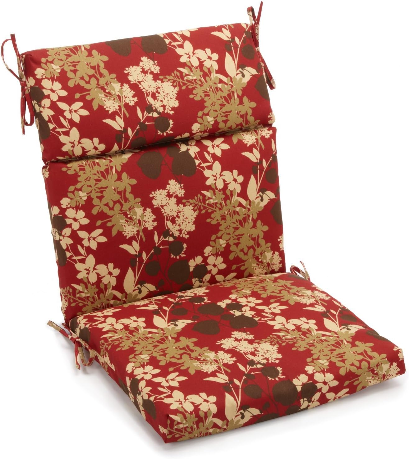 Amazon Blazing Needles Outdoor Seat Back Chair Cushion 22 X 45