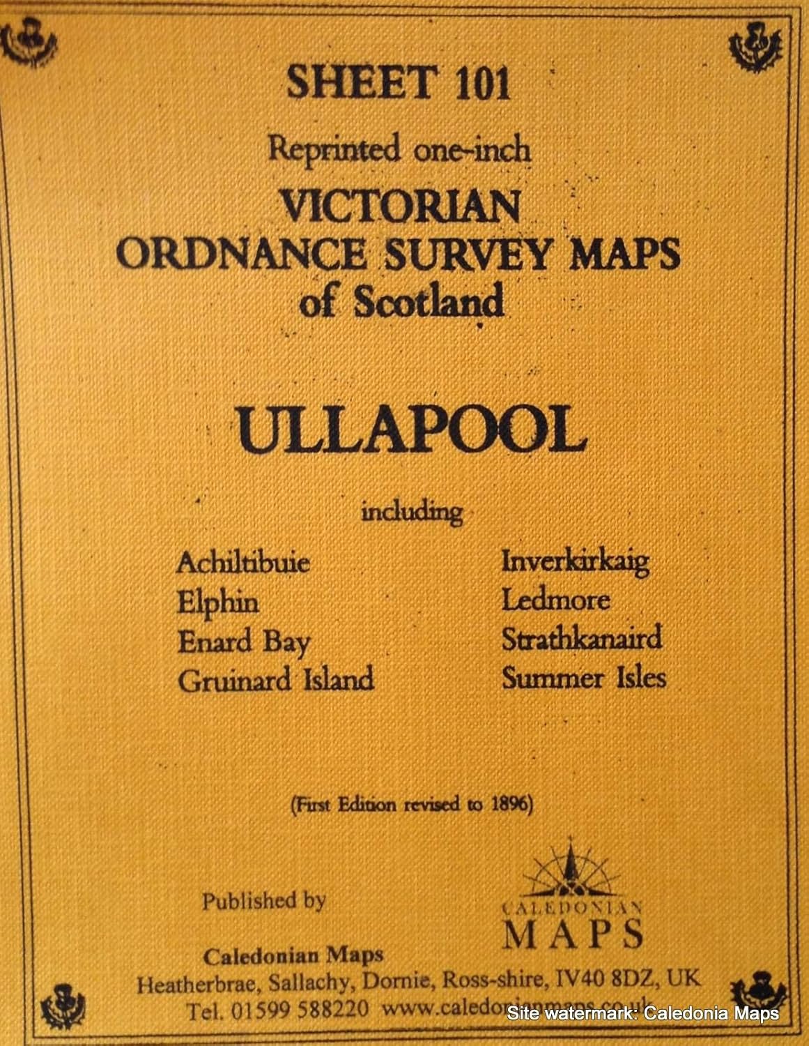 Amazon | Ullapool (Sheet 101) (Victorian Ordnance Survey Maps) | World