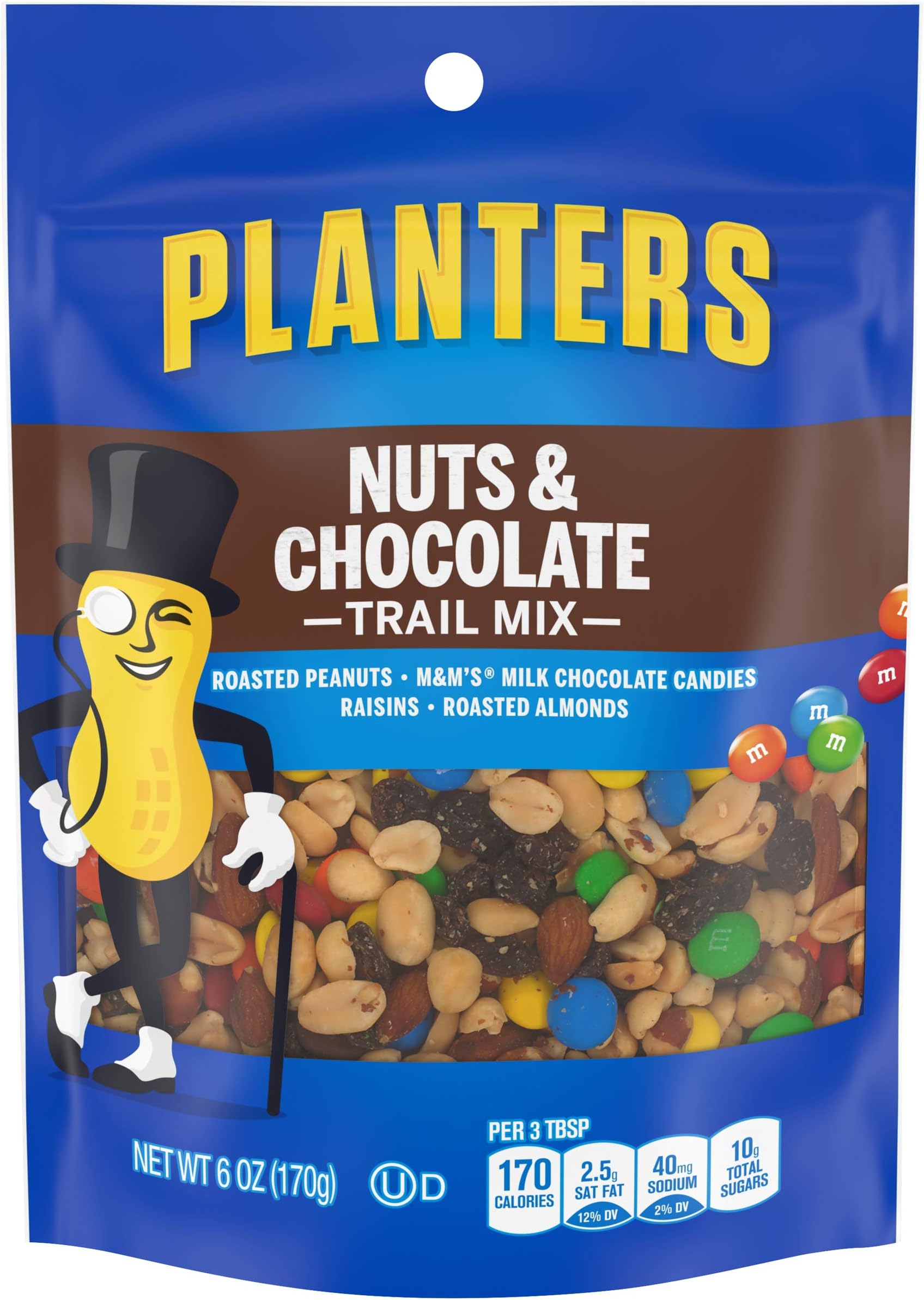 Amazon.com : Planters Tropical Fruit & Nut Trail Mix with Roasted ...