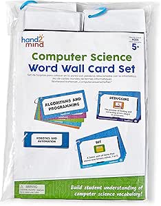 Amazon.com: hand2mind Computer Science Word Wall Card Set : Office Products
