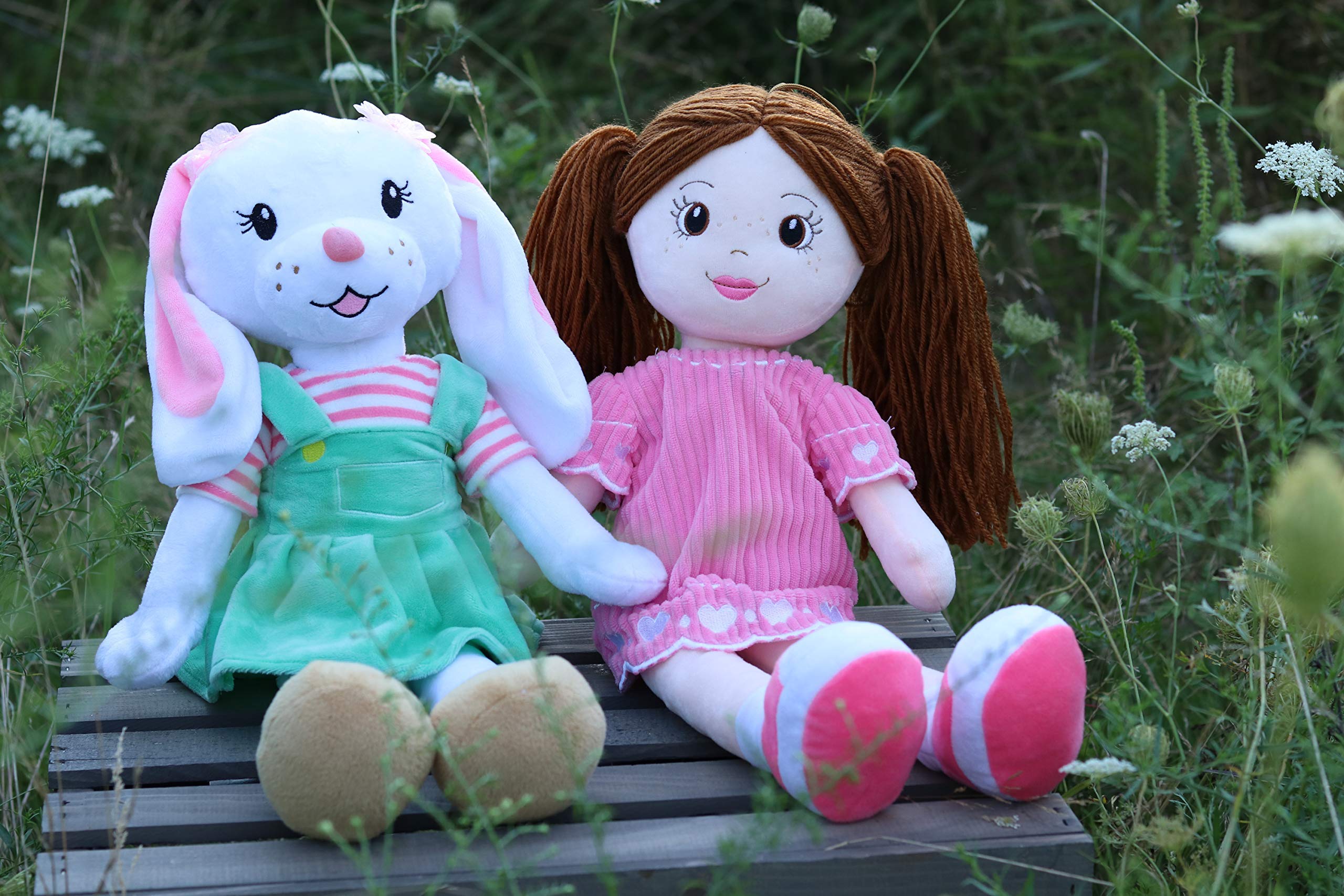 Plushible Soft Baby Doll - 18 Inch Rag Dolls for Girls, Infants ...