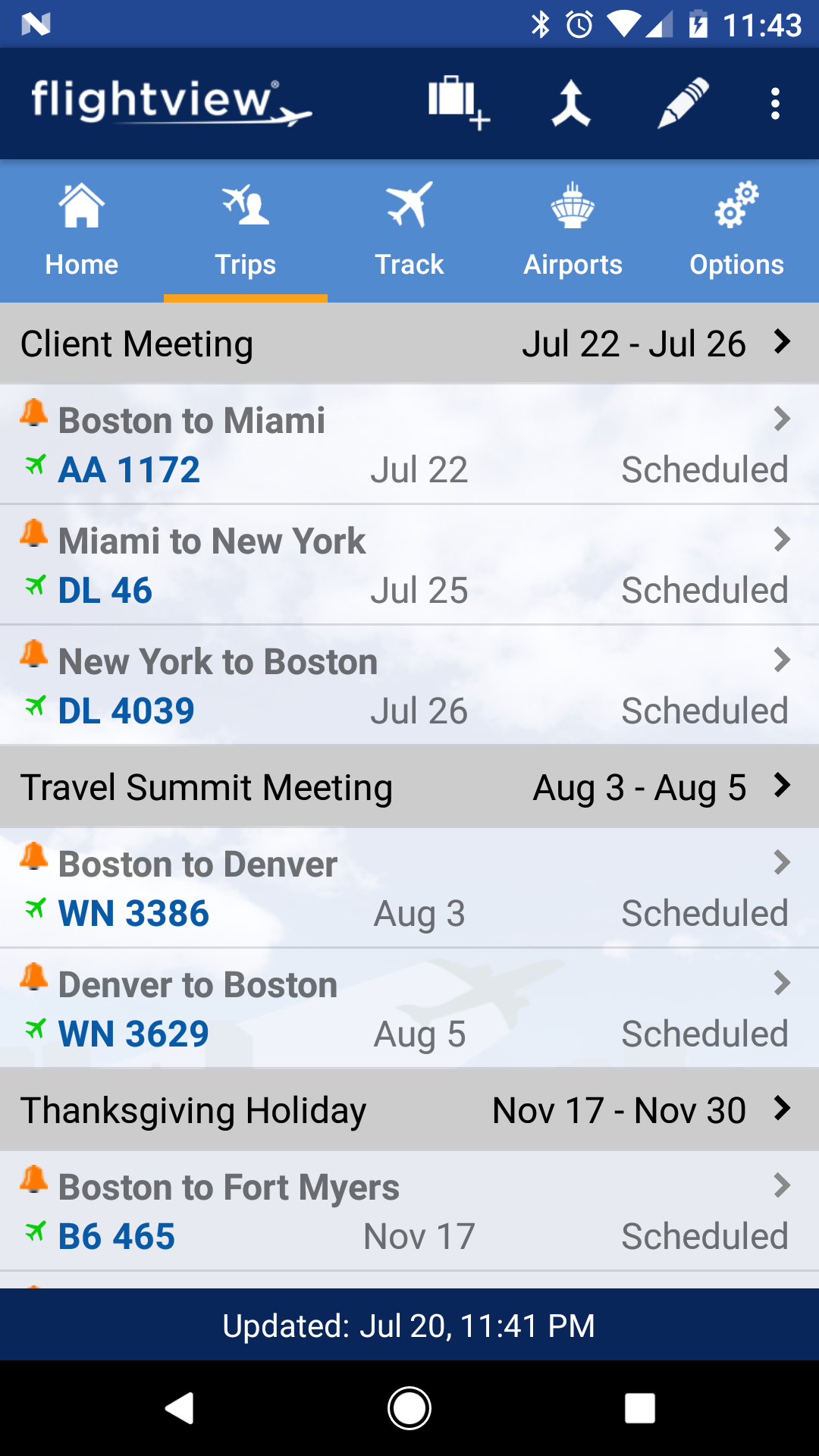 FlightView Elite - App on Amazon Appstore
