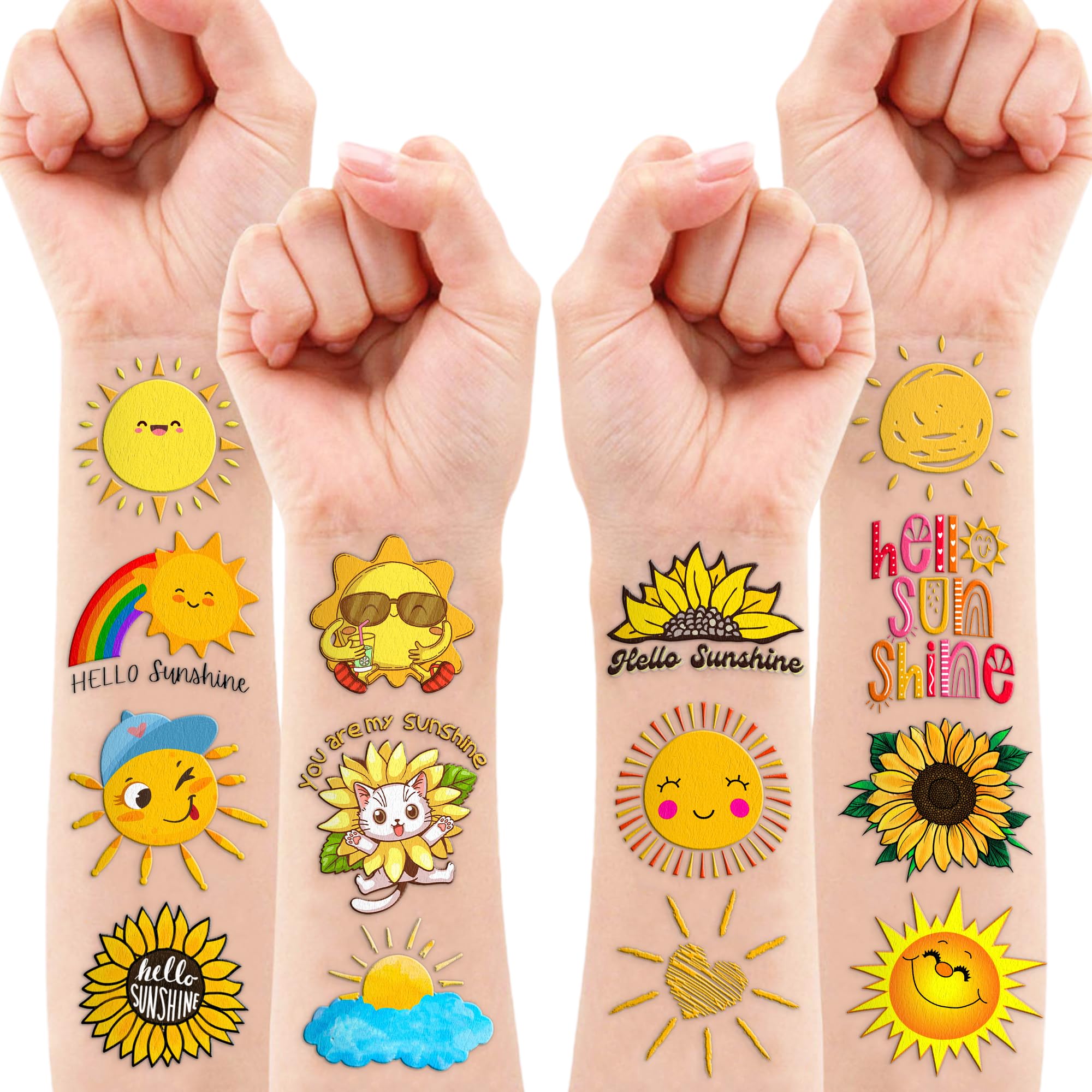 Yellow Sunshine Tattoos