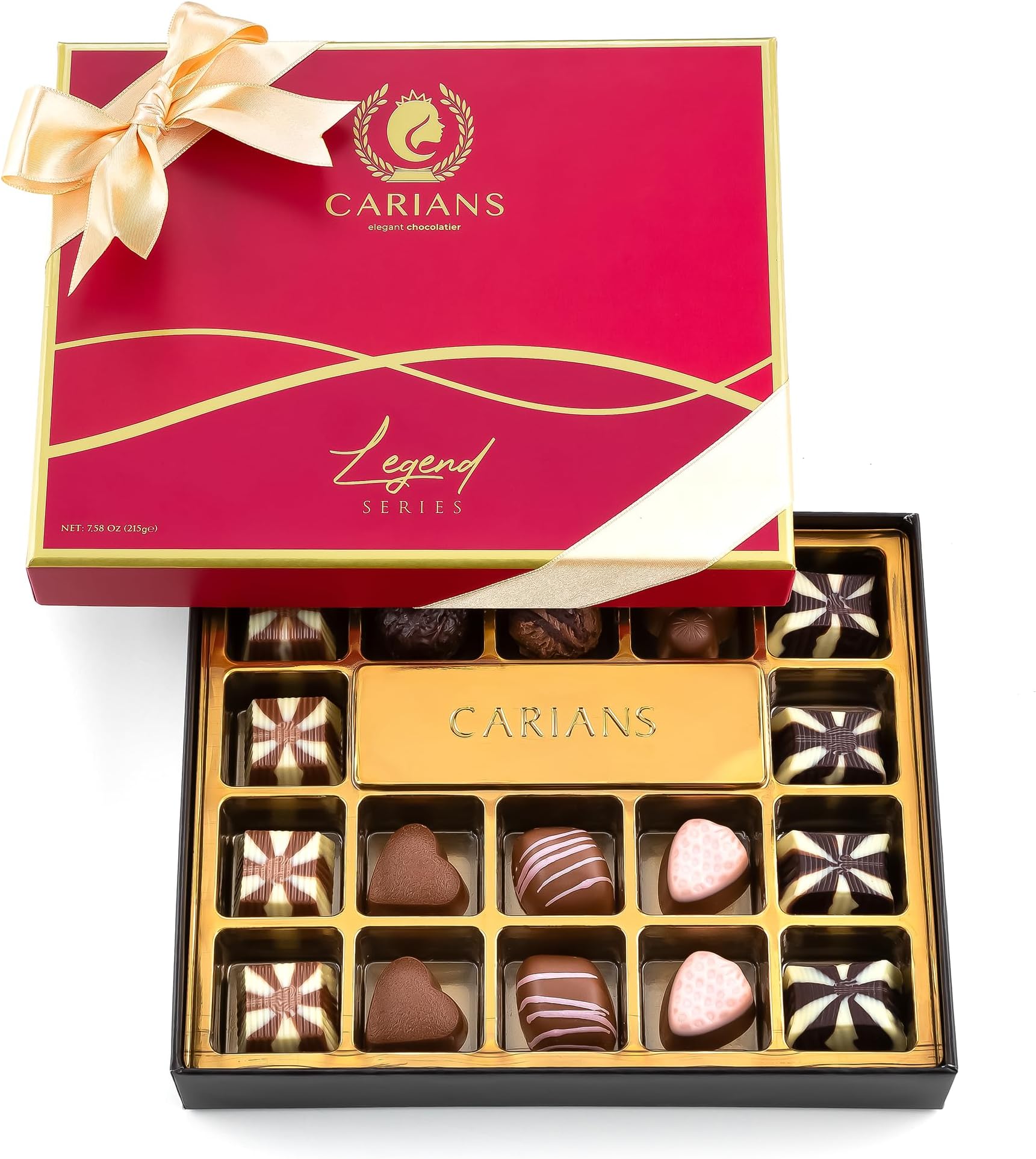 Amazon.com: CARIANS Mother's Day Chocolatier Assorted Gourmet Chocolate ...