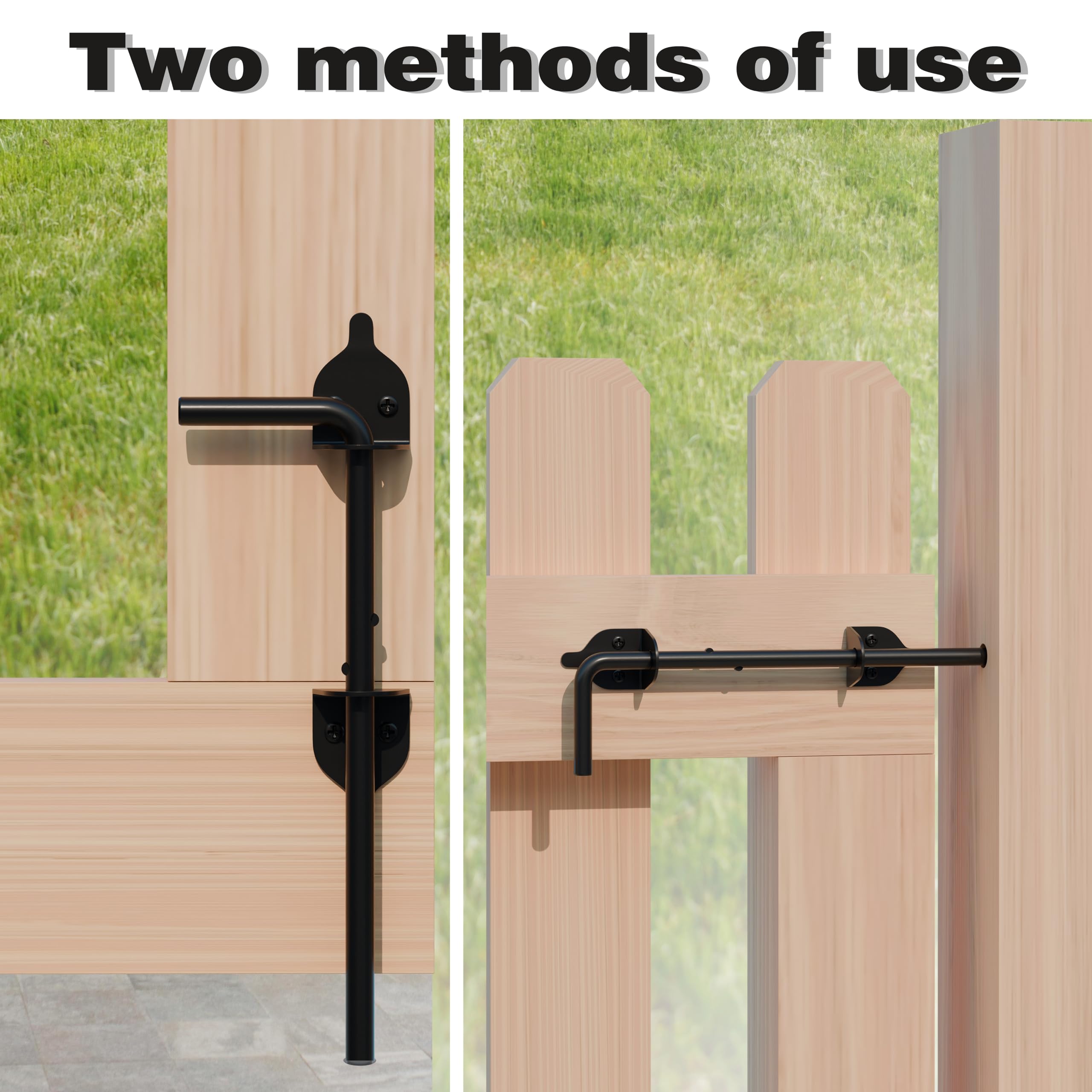 Double Gate Latch Mua 18\" Heavy Duty Cane Bolt Gate Drop Rod Gate Drop ...