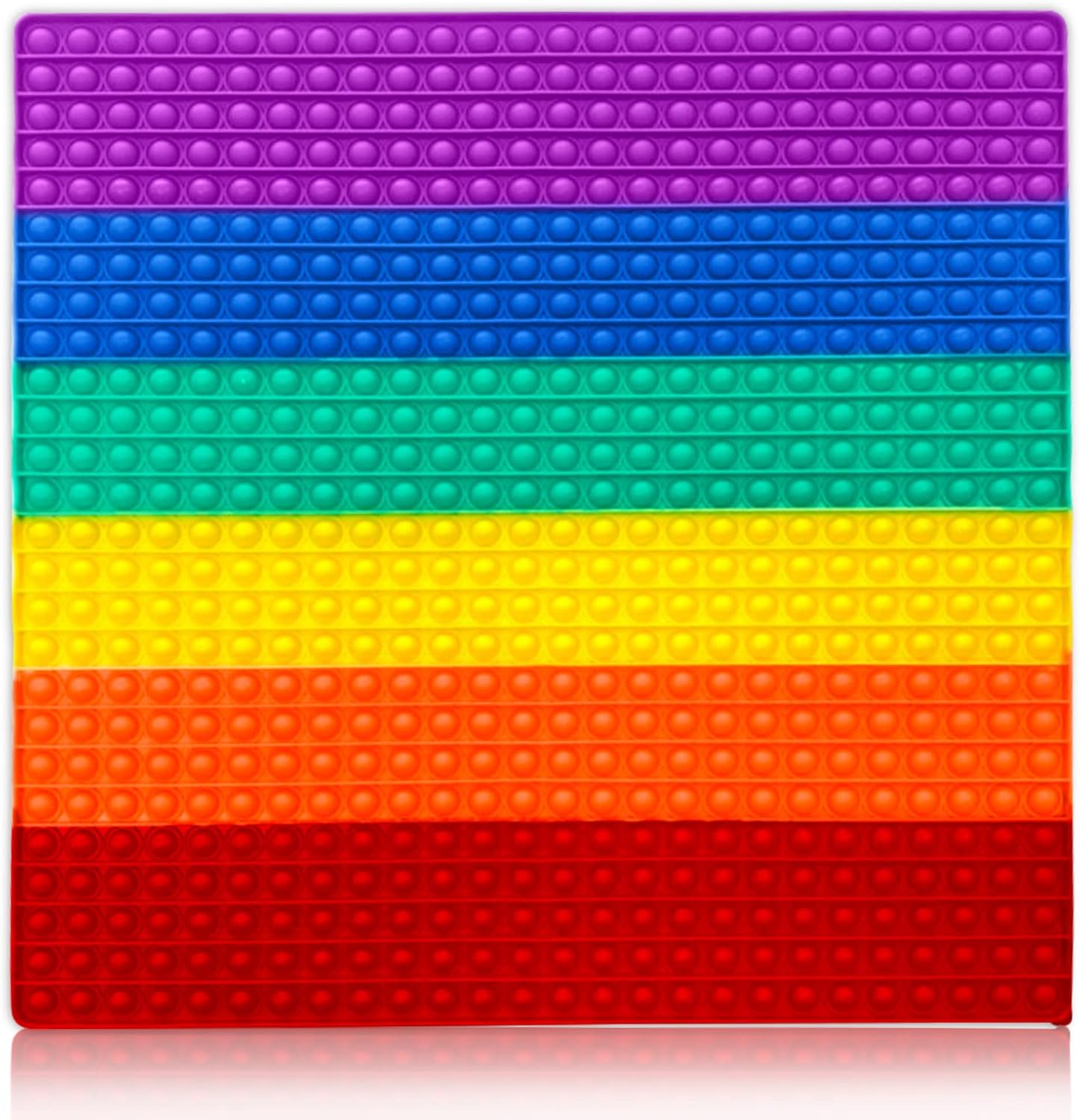 Compre Bean2Sprout 676 Rainbow Square Bubbles Maior Jumbo Push Pop ...