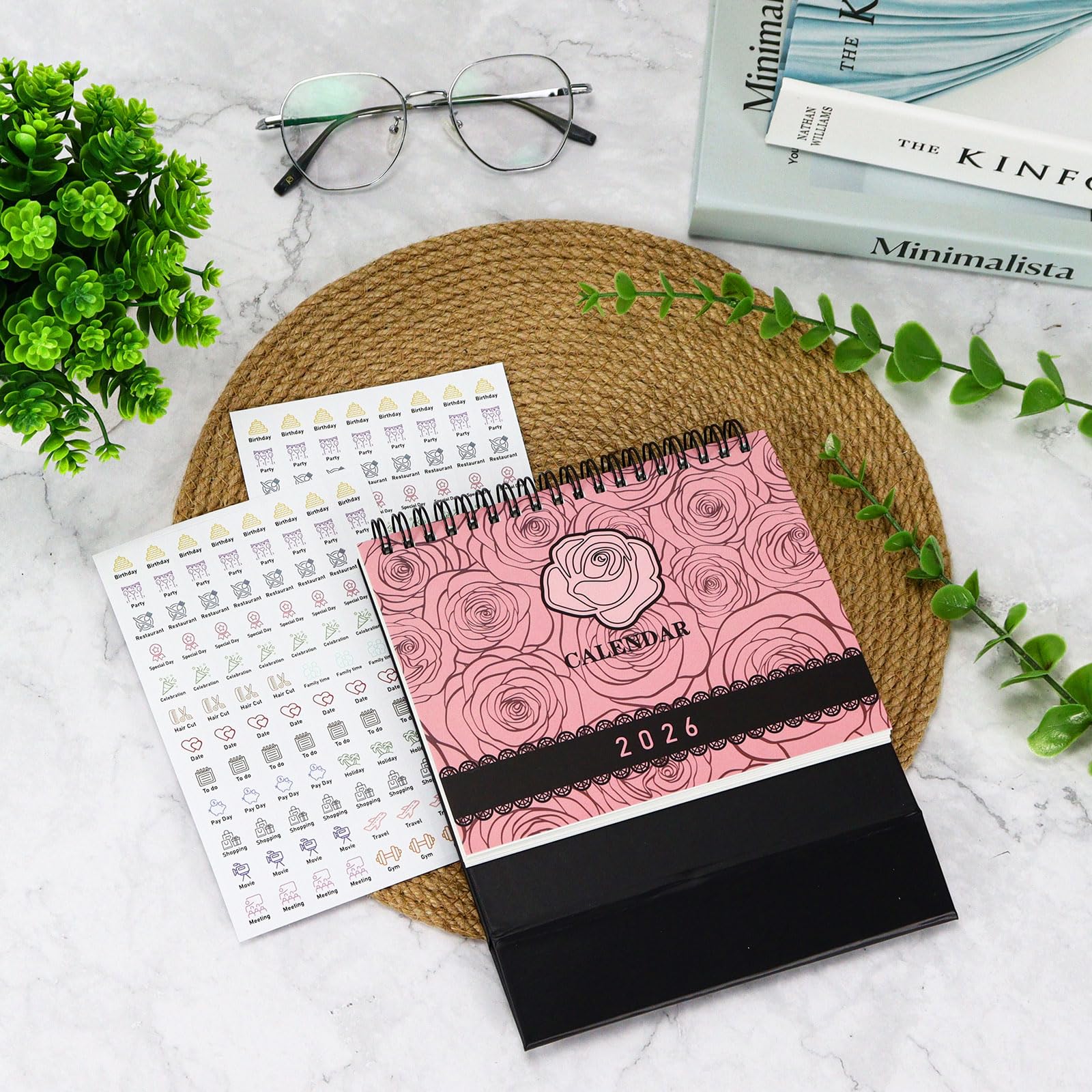Snapklik.com : Koqye Desk Calendar 2025-2026 July To December 2026 ...