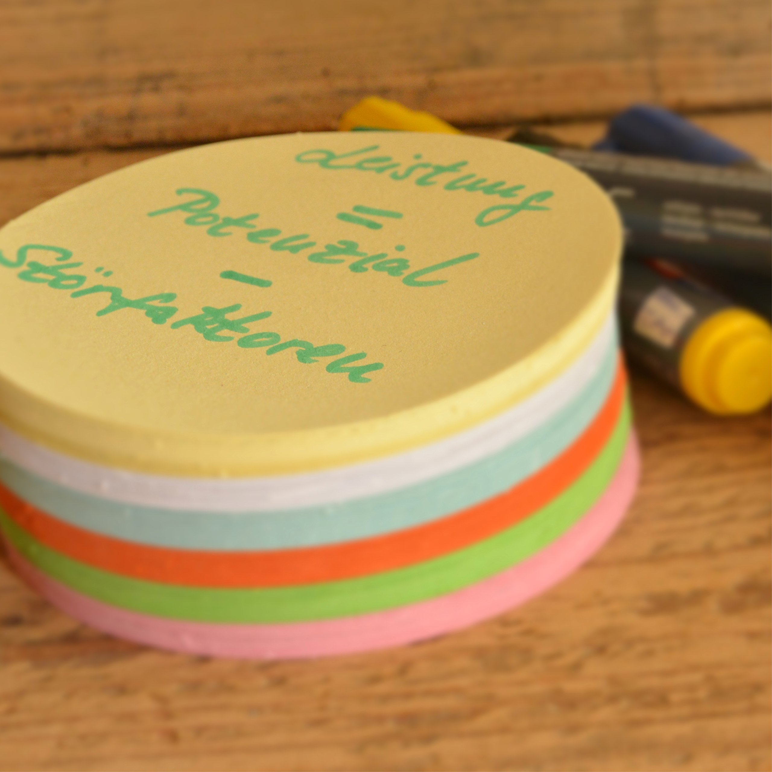 Buy OfficeTree Moderation Cards Round with 10 cm Diameter - 250 pcs ...