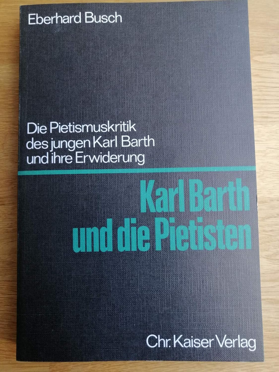 Amazon.co.jp: Karl Barth und die Pietisten. Die Pietismuskritik des ...