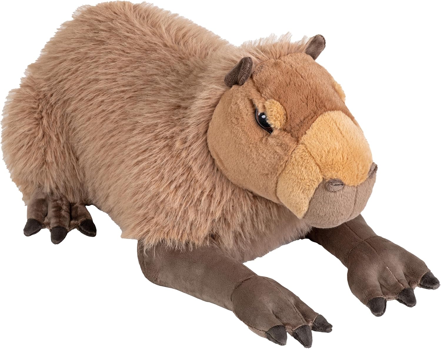 Amazon.com: Wild Republic Cuddlekins Eco Jumbo Capybara, Stuffed Animal ...