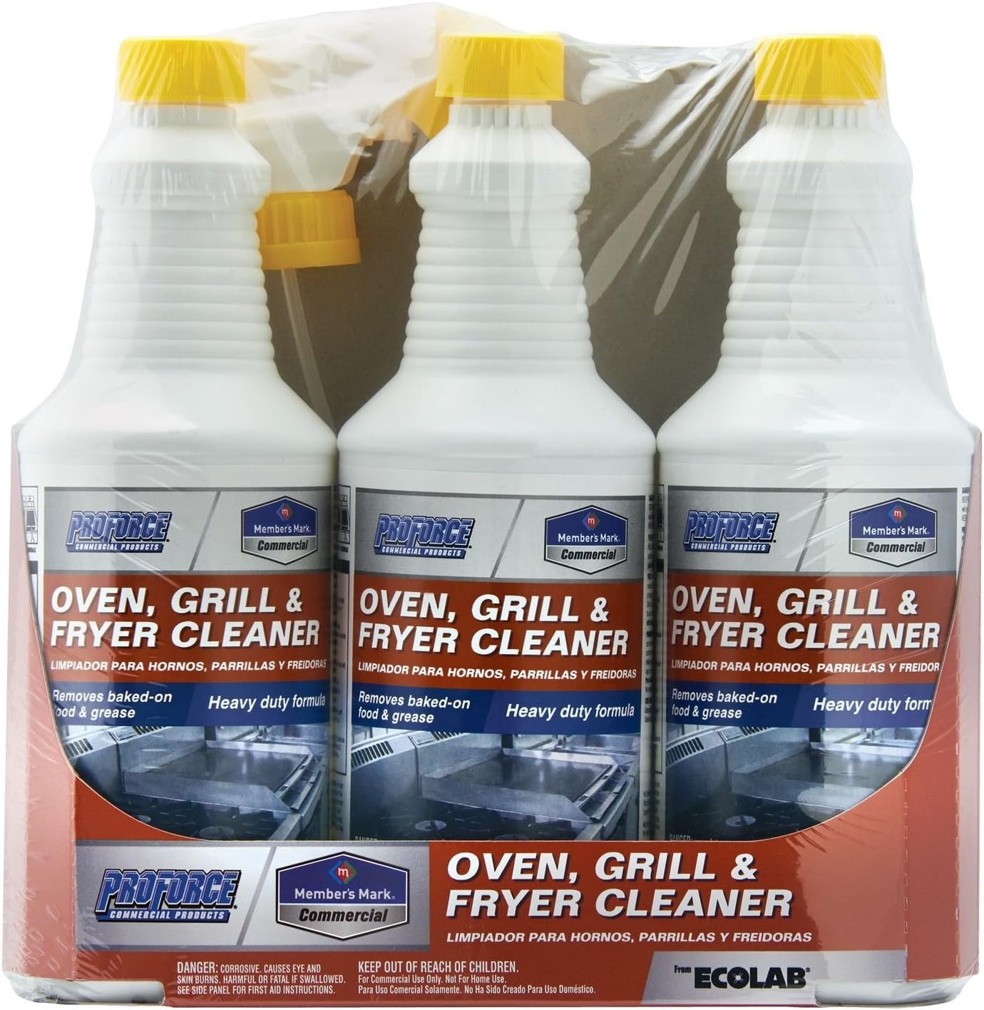 Amazon.com : Member's Mark Commercial Oven, Grill and Fryer Cleaner, 32 ...