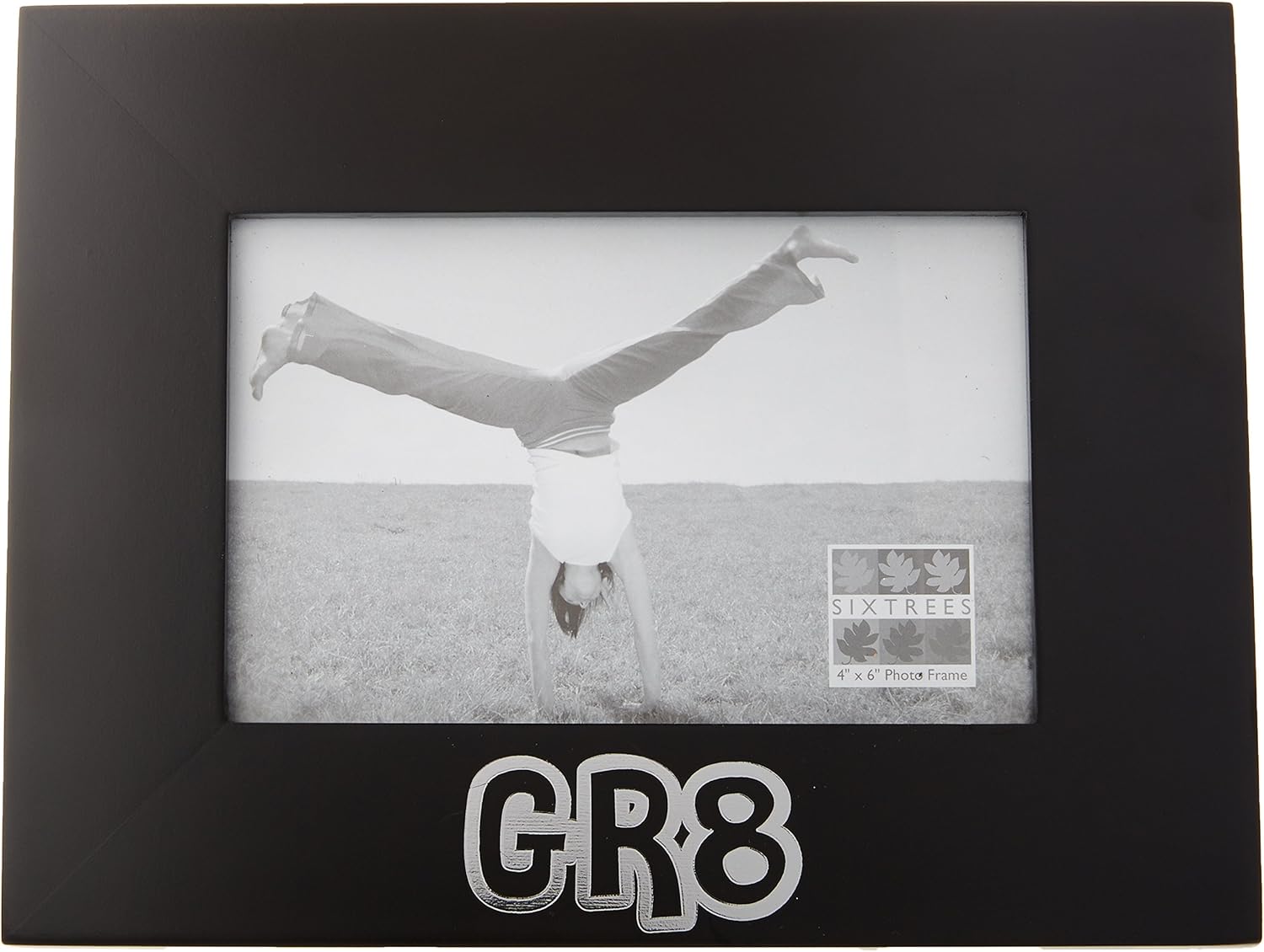 Amazon.com - Sixtrees GR8 Black Wood 4-Inch by 6-Inch Frame - Luxury Frames