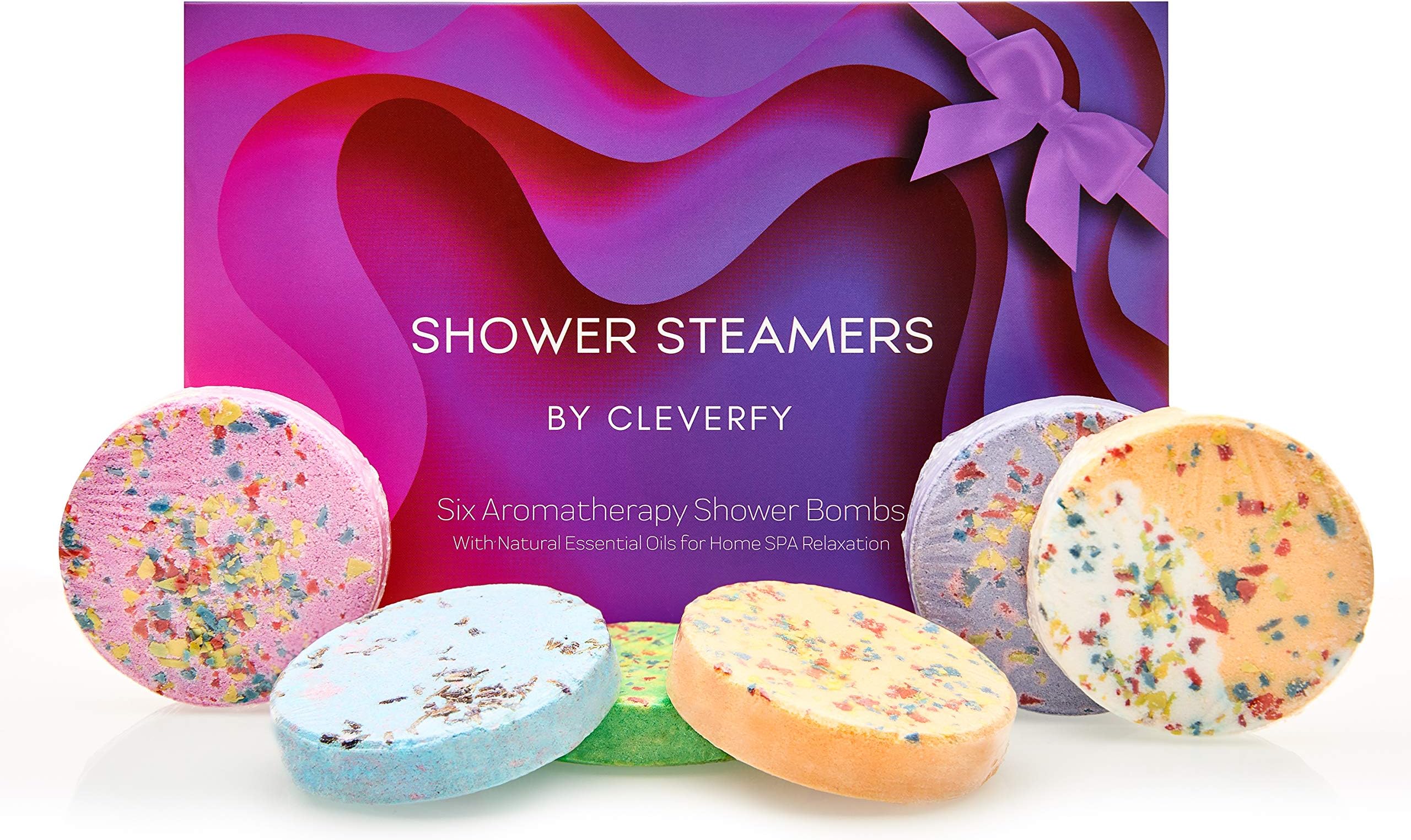 Amazon.com: Cleverfy Shower Steamers Aromatherapy - Variety Pack of 6 ...