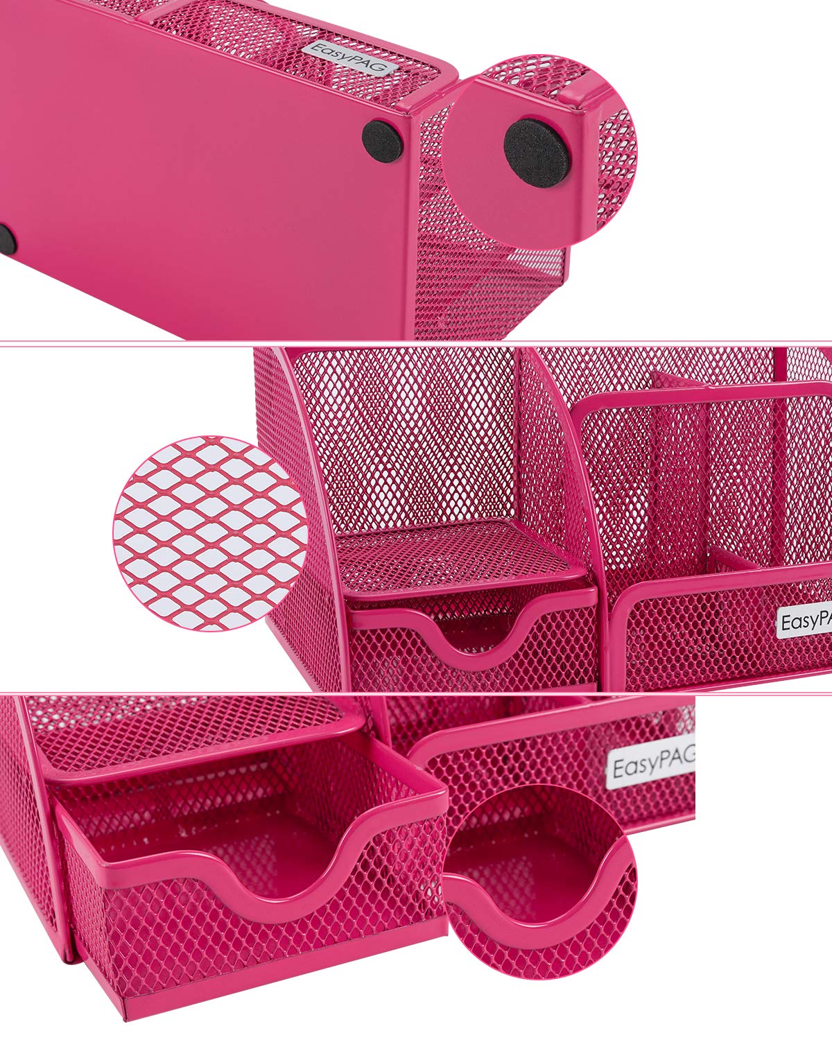 Snapklik.com : EasyPAG Mesh Desk Organizer Office Desktop Supplies ...