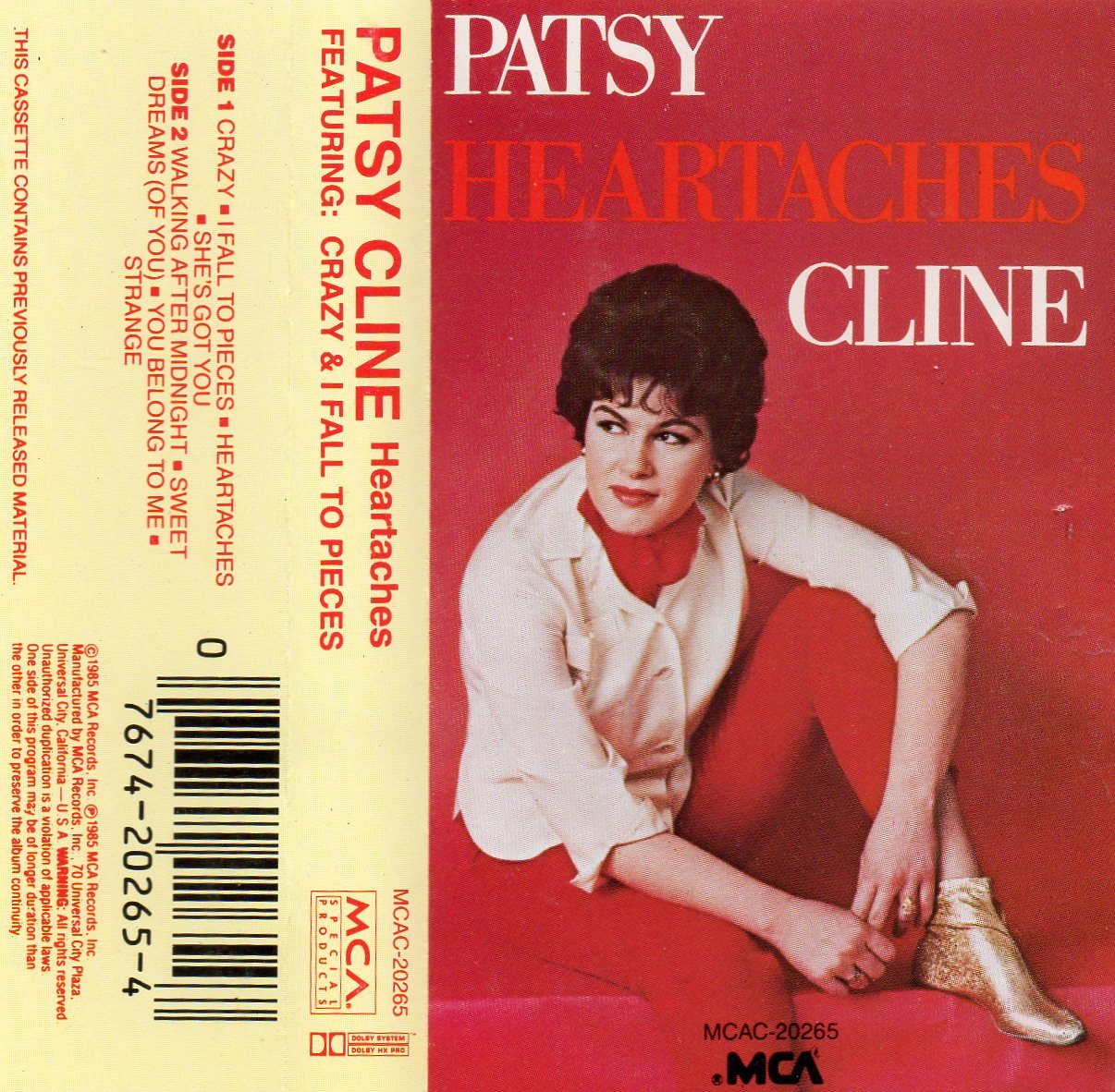 Heartaches: Cline, Patsy: Amazon.in: Music}