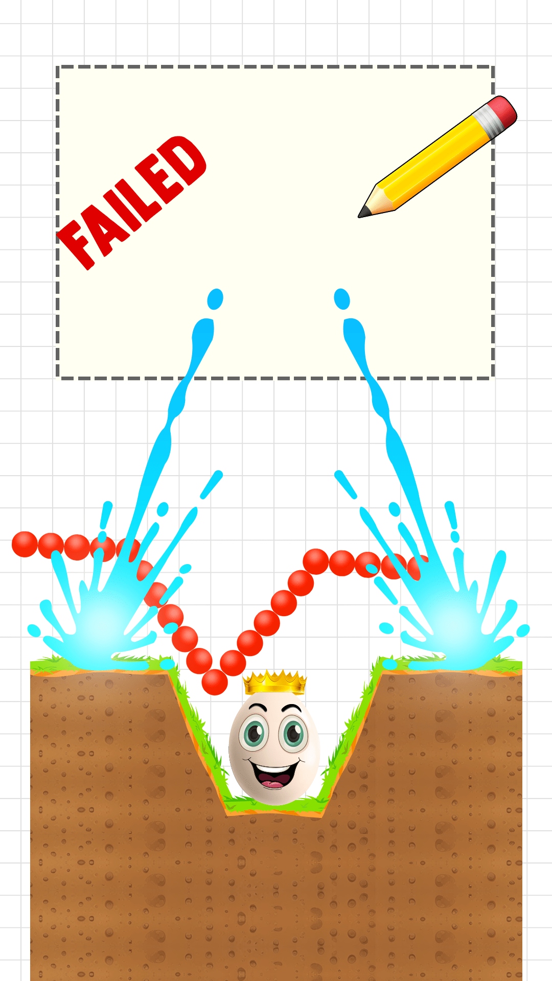 Draw to Smash Tricky Logic Brain Puzzle Draw to Crash banana Monster ...