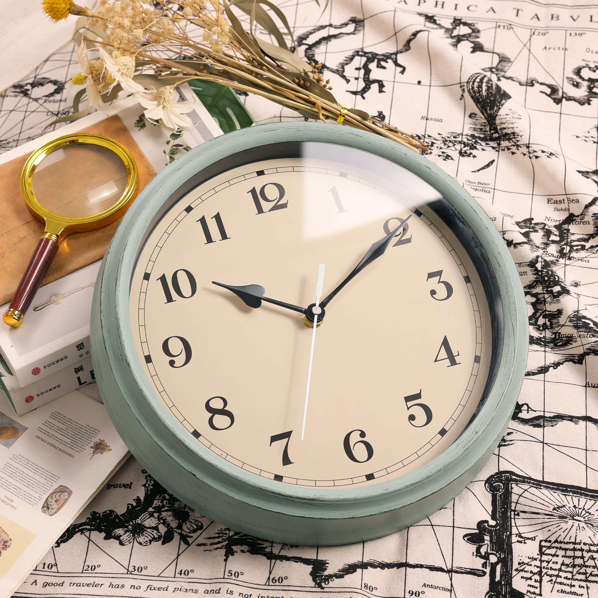 Small Distressed Wall Clocks