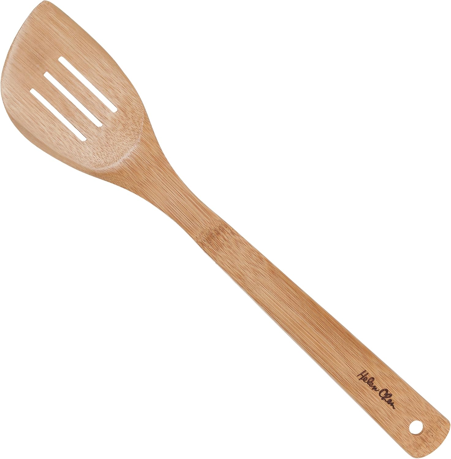 Amazon.com | Helen’s Asian Kitchen Slotted Spatula, Natural Bamboo, 13 ...