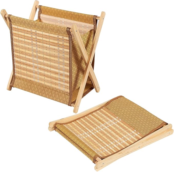 Amazon.com: Magazine Holder Baskets - 2-Pack - Newspaper Rack ...