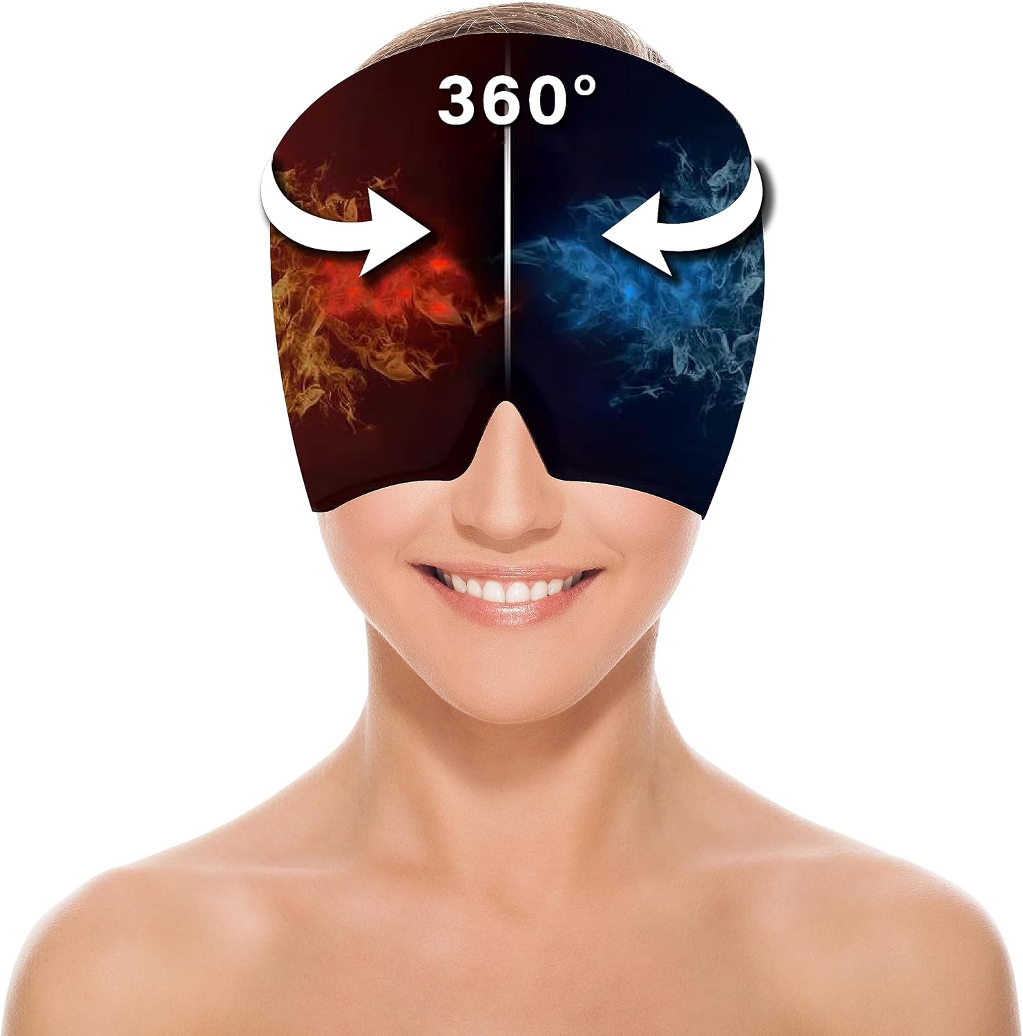 Amazon.com: G.A.C.H Cap for Migraine - Cold and Hot Therapy Migraine ...