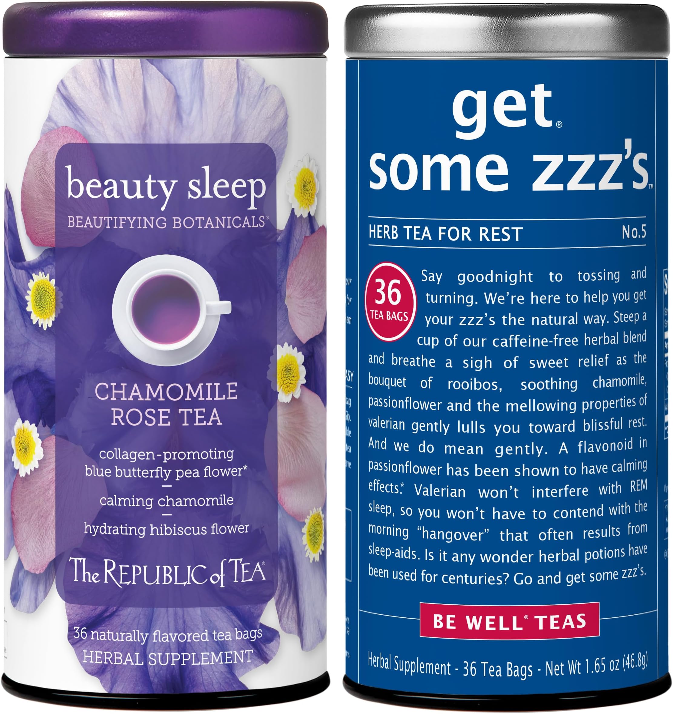 Amazon.com : The Republic of Tea – Sleepytime Herbal Teas - Beauty ...