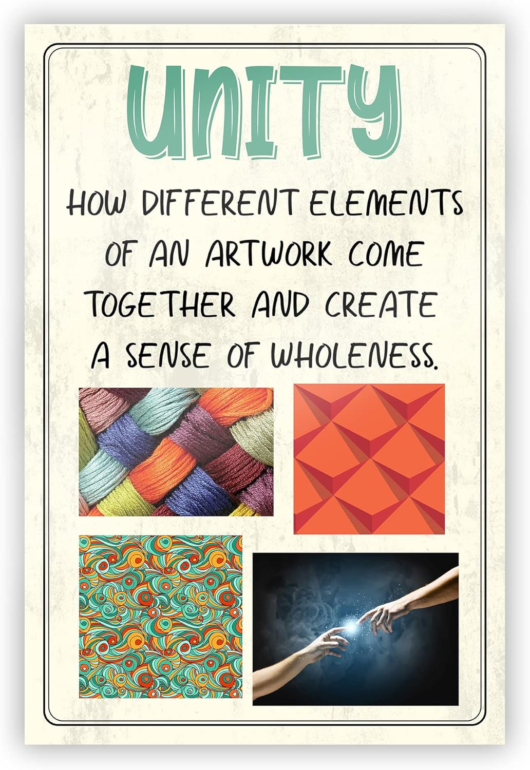 Amazon.com: Minitowz Rainbow Elements of Art Classroom Decor Bundle ...