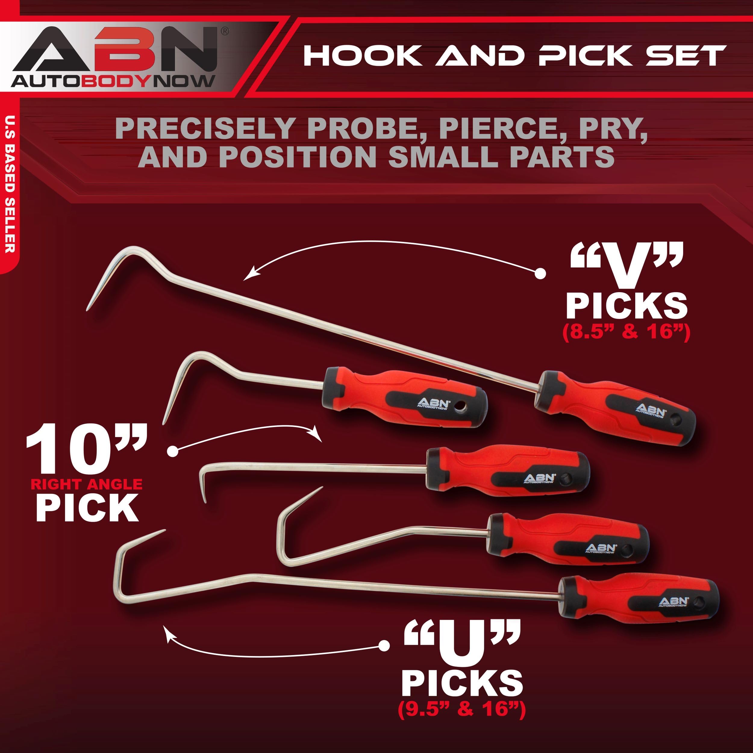 Snapklik.com : ABN Hook And Pick 5-Piece Set Automotive Hose Removal ...