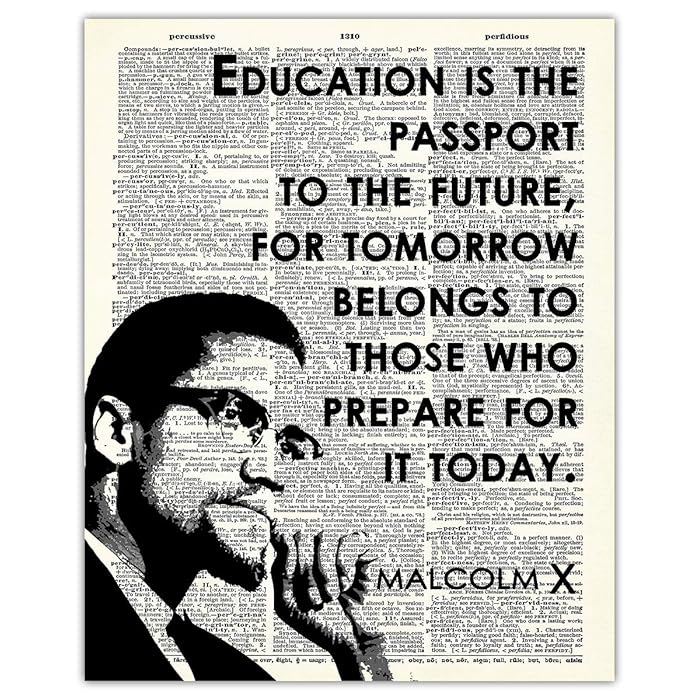 Buy "Education is the Passport to the Future…" Malcolm X: Positive ...