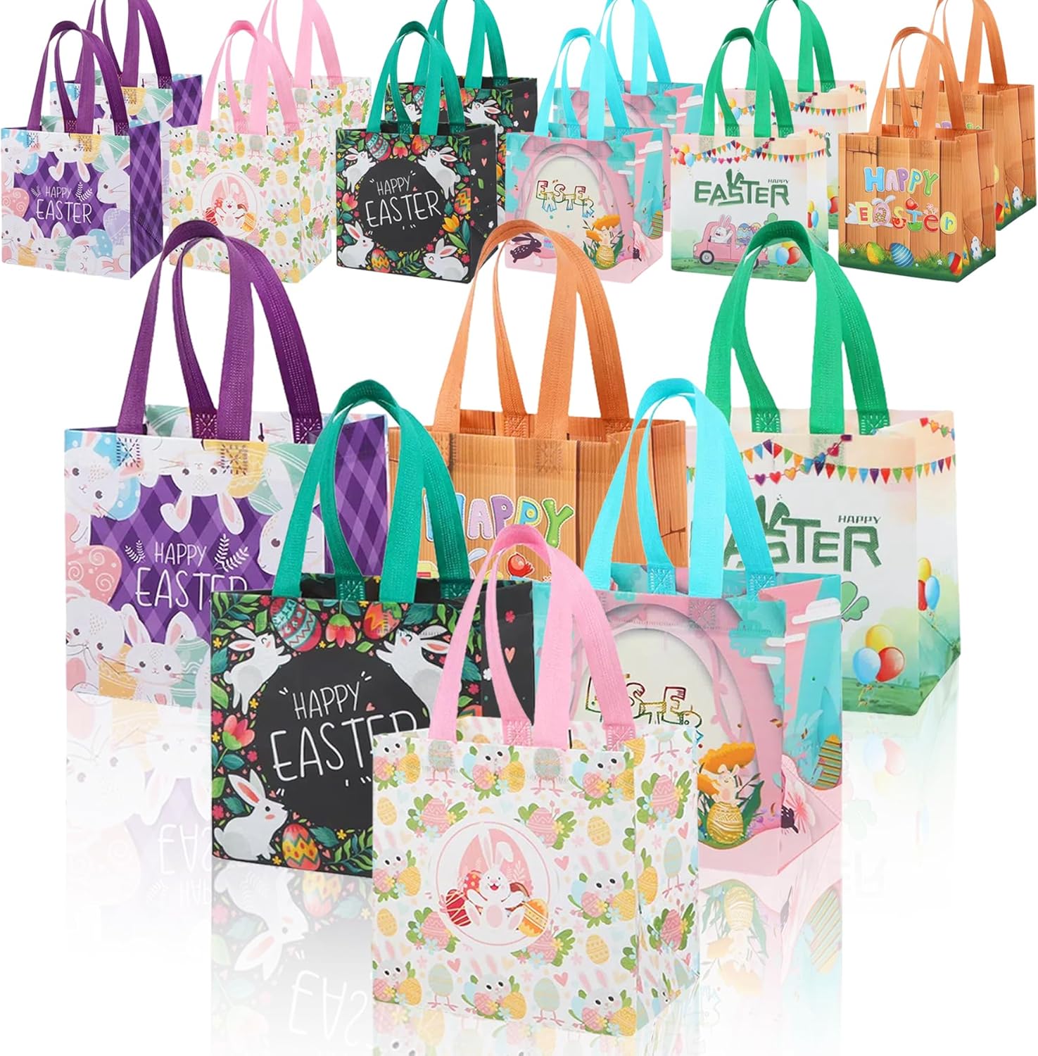 Amazon.com: Violinak 18PCS Easter Baskets for Kids Easter Egg Hunt Game ...