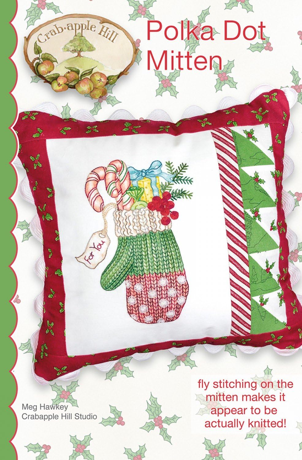 Amazon.com: Polka Dot Mitten Pillow Pattern by Crabapple Hill : Home ...