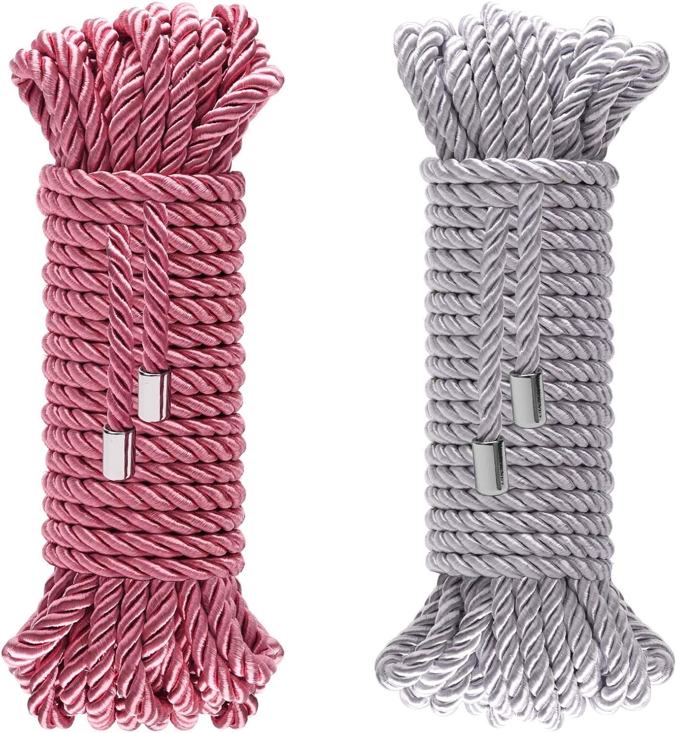 Amazon.com: Coldairsoap Soft Silk Rope, 8MM Twisted Trim Rope Nylon ...