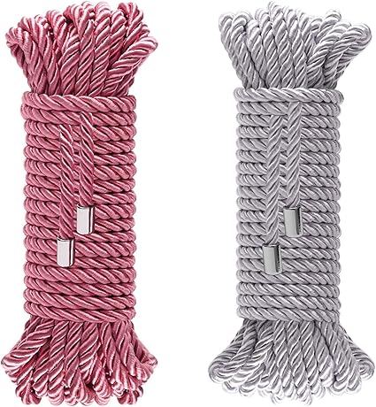 Amazon.com: Coldairsoap Soft Silk Rope, 8MM Twisted Trim Rope Nylon ...