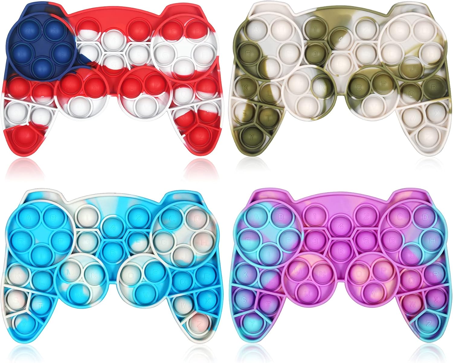 Amazon.com: Cute Fidget Poppers Push Fidget Pop Toys, Cheap Pack ...