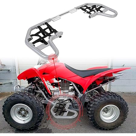 Amazon.com: ECOTRIC Nerf Bars w/Nets Guards Rack Compatible with 2001 ...