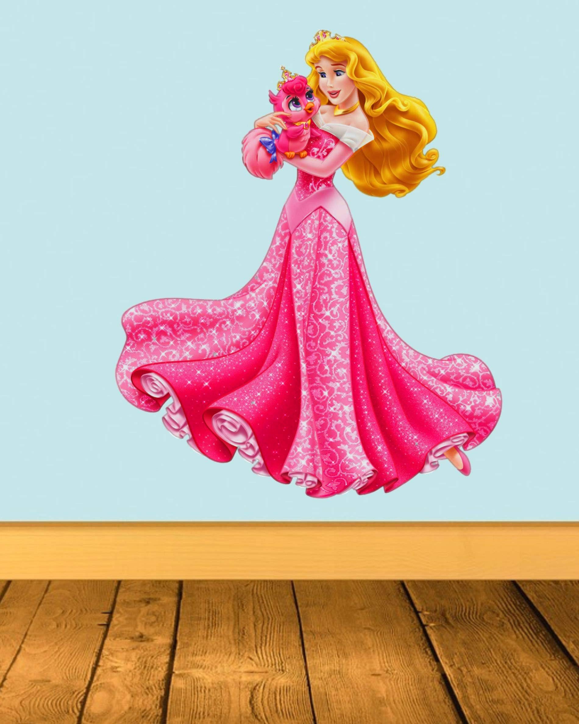 Disny Belle Princess Wall Sticker Poster for Kids and Girls Room ...
