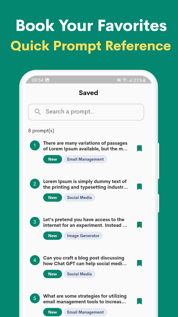 Prompt Guide - App on Amazon Appstore