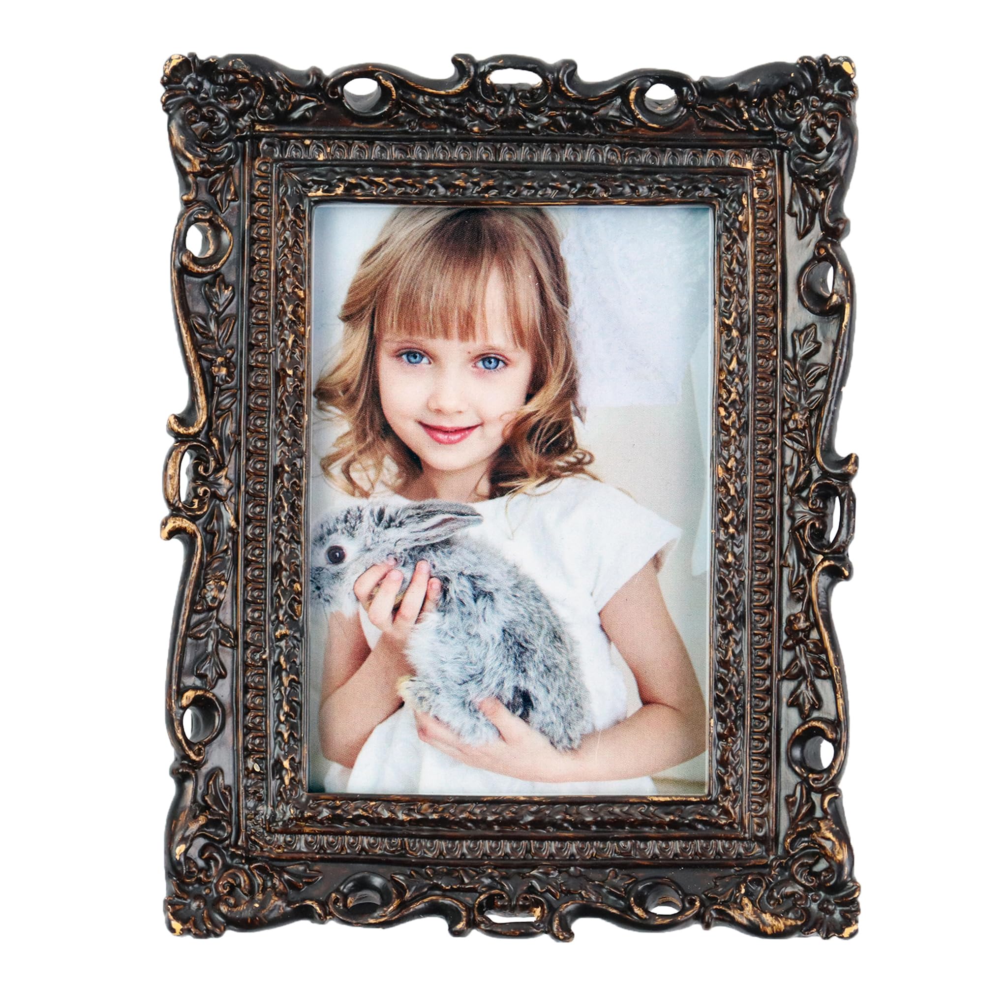 Amazon.com - Hymmah 2.5 * 3.5Inch Mini Wallet Picture Frame Vintage ...