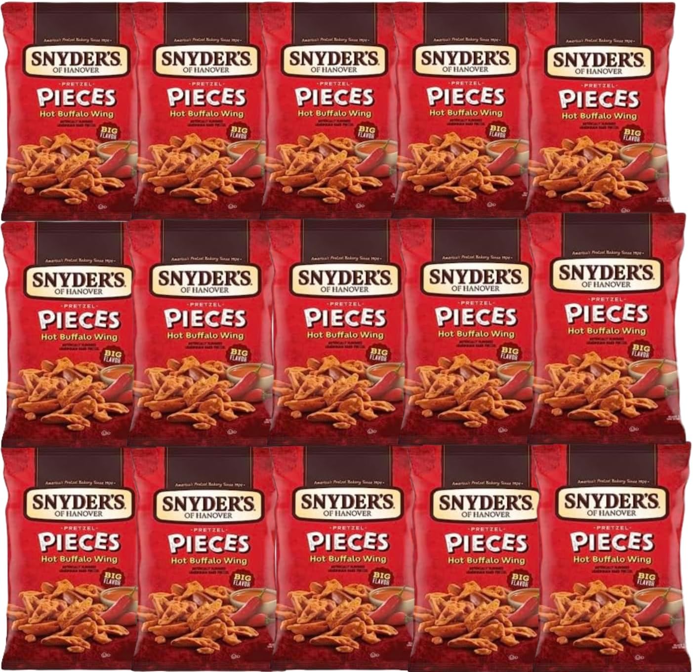 Amazon.com: Snyder's of Hanover Pretzel Pieces, Honey Mustard and Onion ...