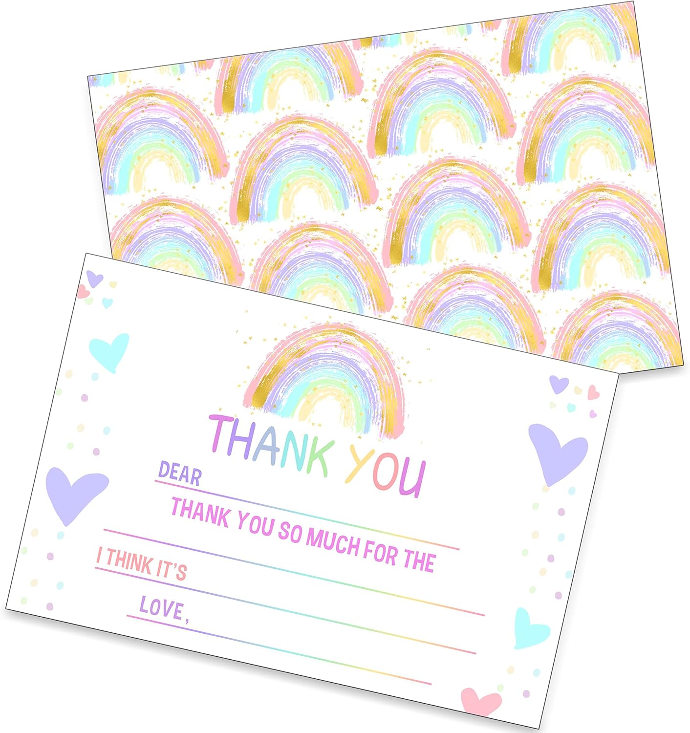 Birthday Thank You Cards, Fill in the Blank Thank Philippines | Ubuy