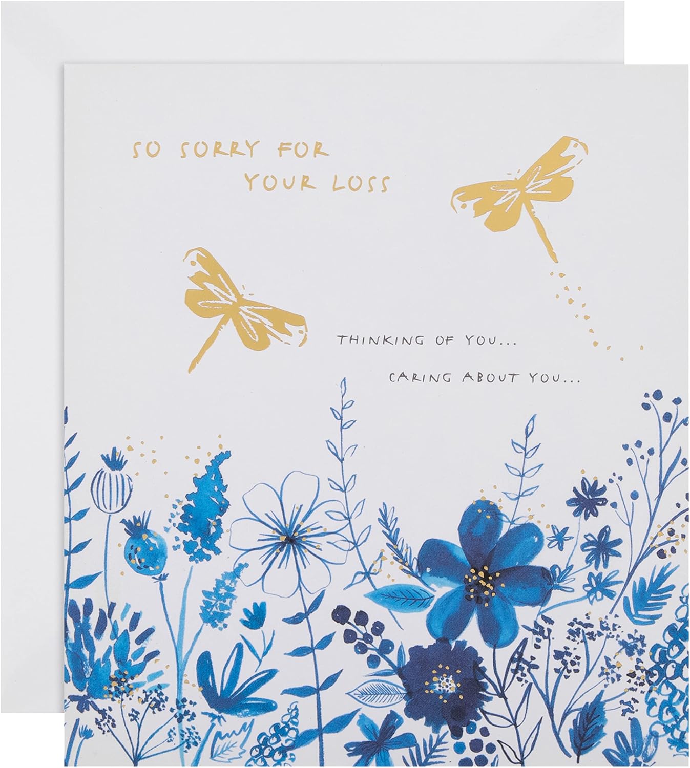 Hallmark Sympathy Card 'Sorry For Your Loss' - Medium : Amazon.co.uk ...